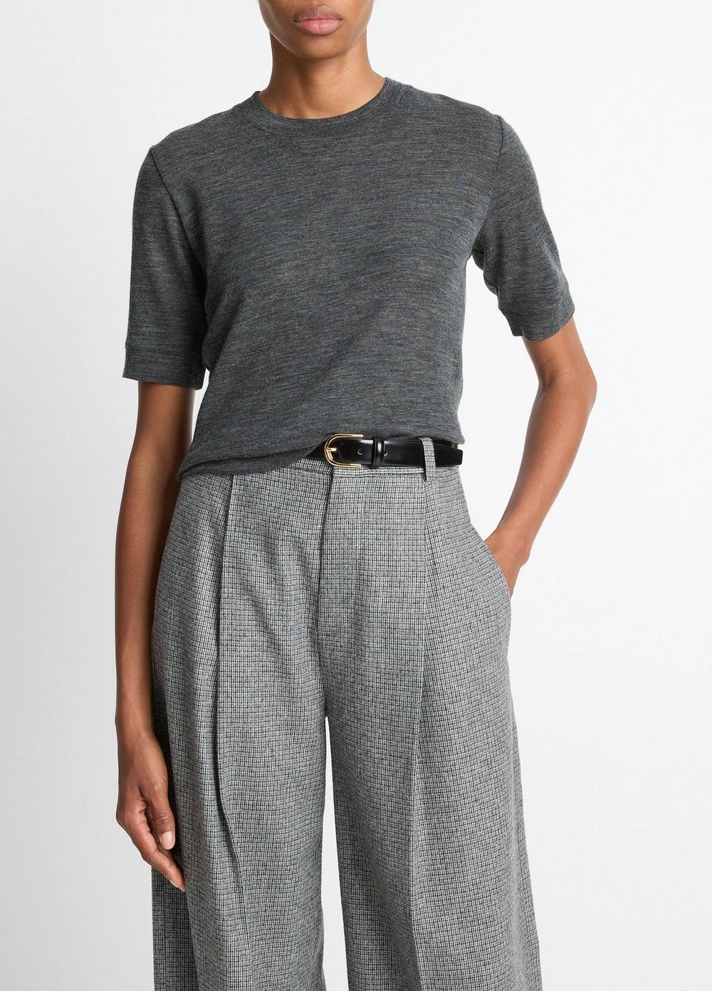 VINCE Vince Wool Shrunken T-Shirt